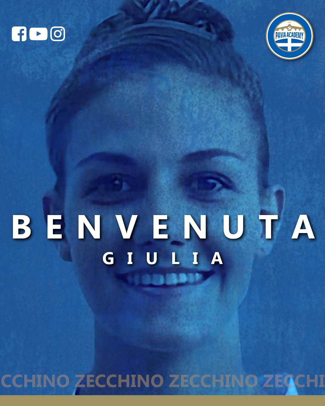 Giulia Zecchino - Primo acquisto 2020-21 - AC PAVIA CALCIO restart
